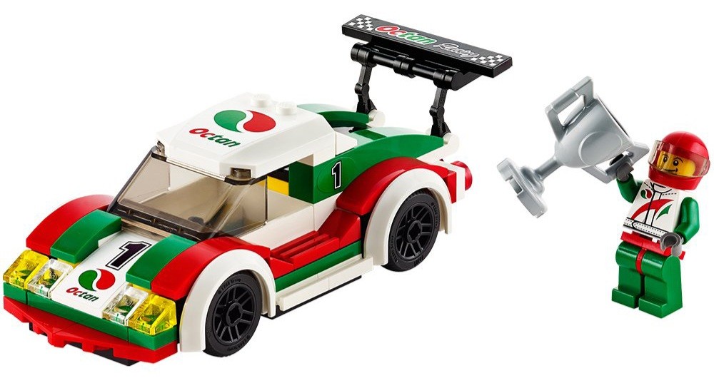 🧧LEGO CITY 60053 GREAT VEHICLES RACE CAR with Child Minifigure, Hobbies ...