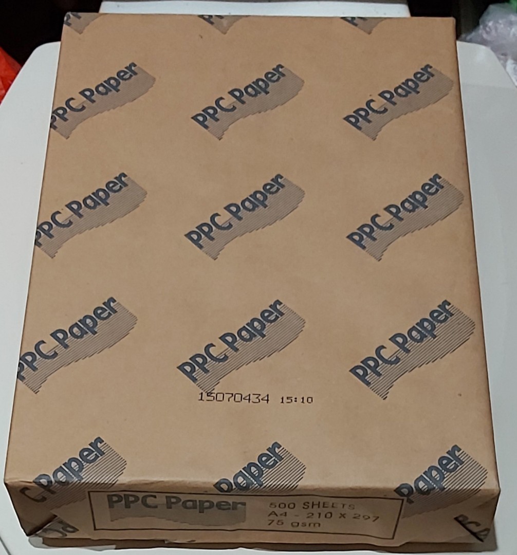 A4 白色影印紙 500張(1包)- PPC Paper, 電腦＆科技, 打印機及影印機 - Carousell