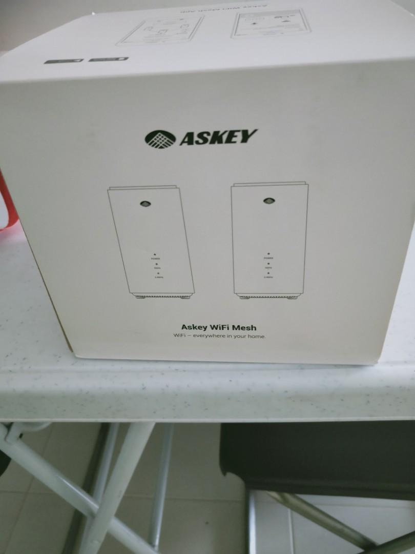 Askey WiFi mesh, TV & Home Appliances, TV & Entertainment ...