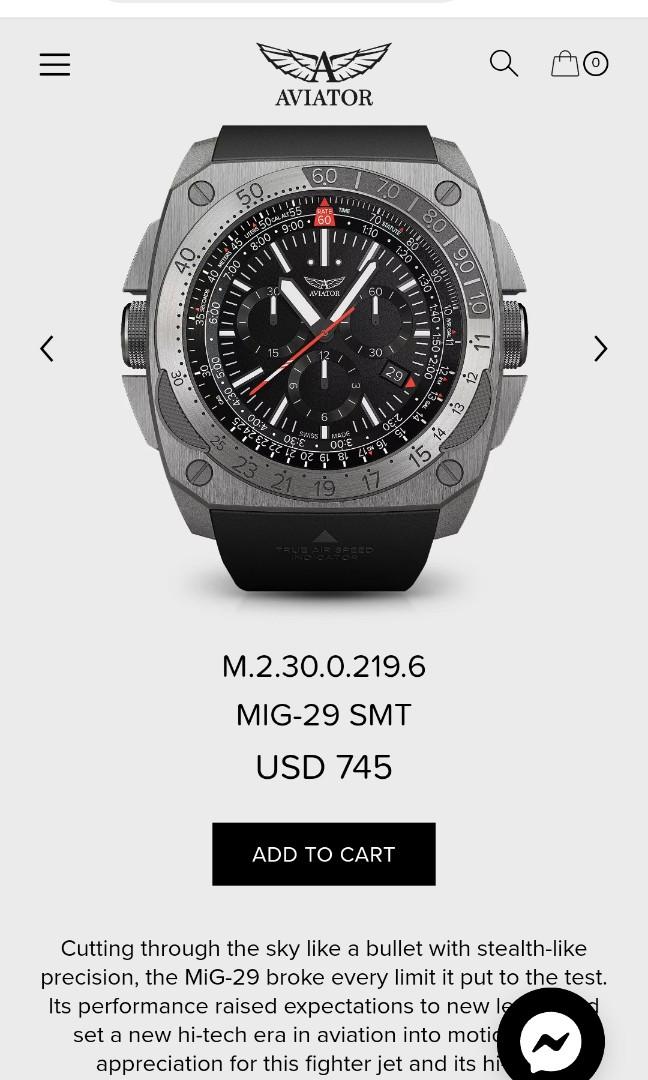 AVIATOR Limited Edition, Luxury, Watches on Carousell