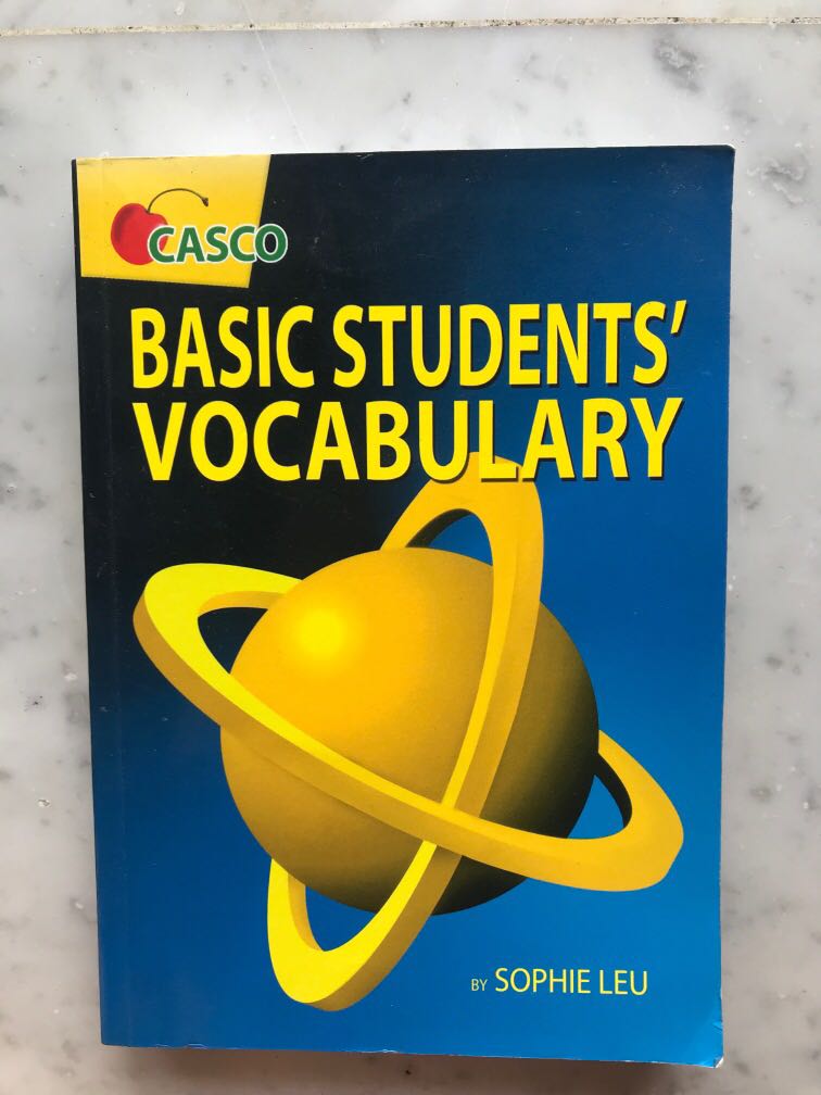 Basic Students’ Vocabulary, Hobbies & Toys, Books & Magazines ...