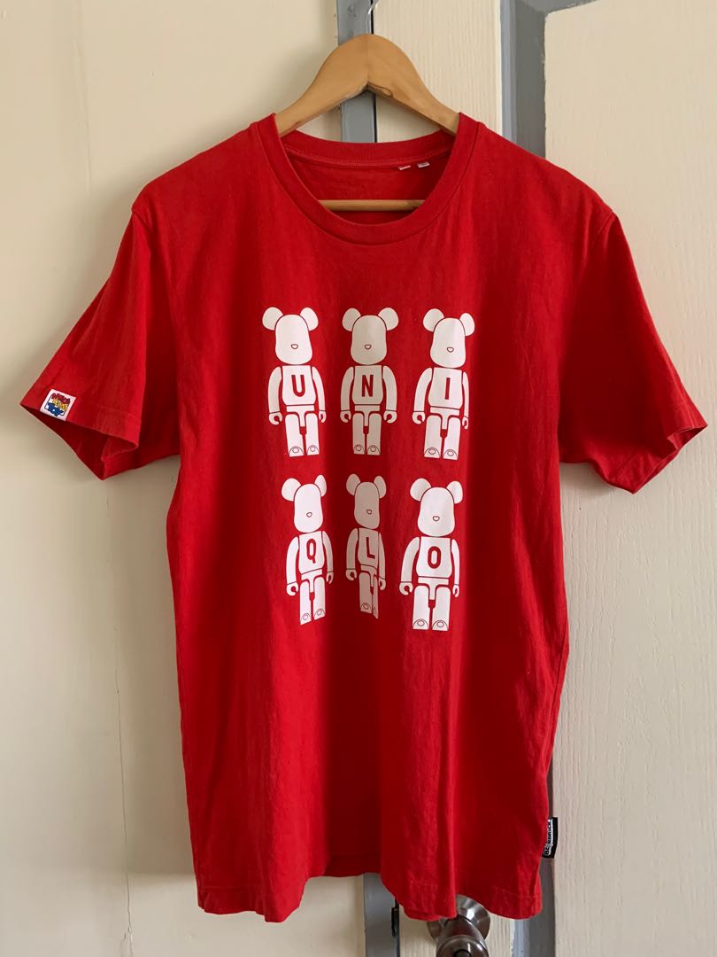 Bearbrick x uniqlo, Men's Fashion, Tops & Sets, Tshirts & Polo Shirts ...