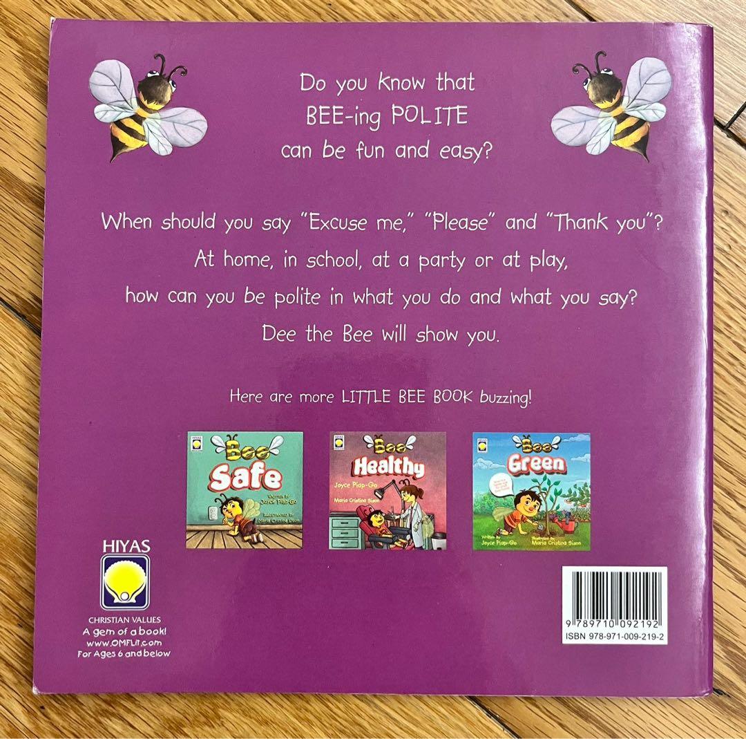 Bee Polite, Hobbies & Toys, Books & Magazines, Children's Books on ...