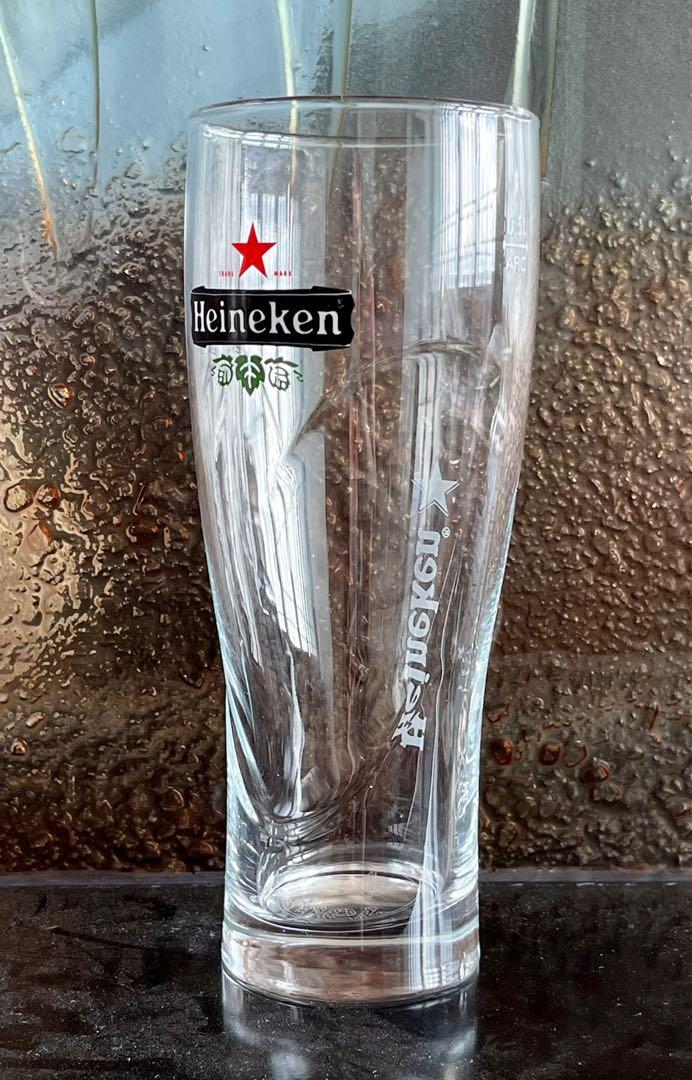 Beer Glass- Heineken, Furniture & Home Living, Kitchenware & Tableware ...