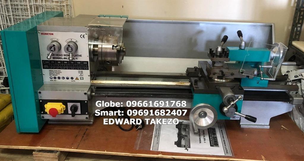 Bench Lathe Machine BL200, Commercial & Industrial, Industrial ...