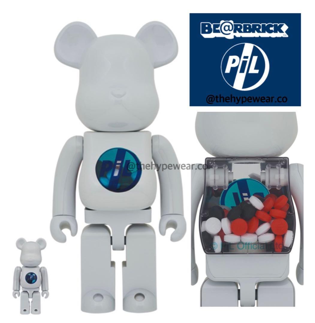 Be@rbrick Pil chrome 400% & 100% bearbrick bear brick, Hobbies & Toys ...