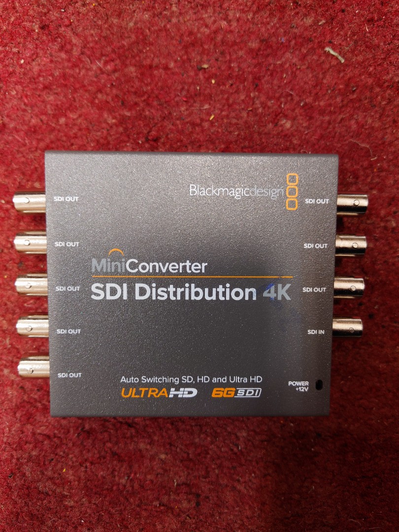 Blackmagic design SDI Distribution 4K, Photography, Video Cameras on ...