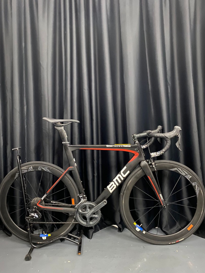 BMC tmr02 Time machine 02 Shimano Ultegra r6800 SLR carbon wheelset ...