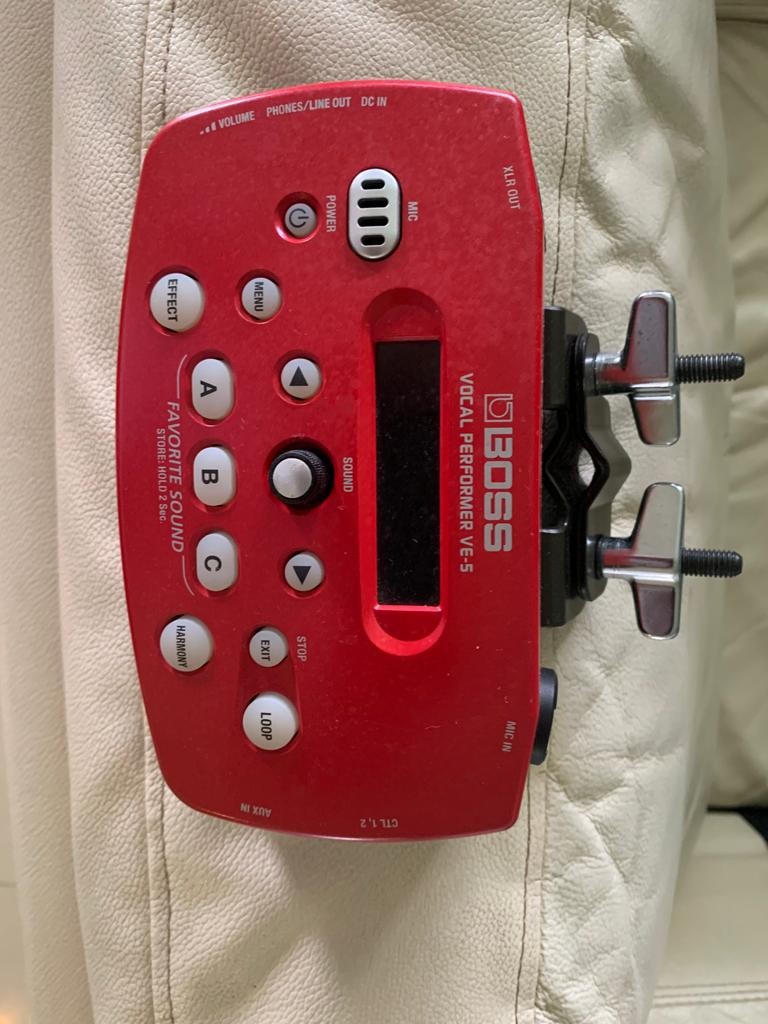 Boss Vocal Performer VE-5 (Red), Hobbies & Toys, Music & Media, Music ...