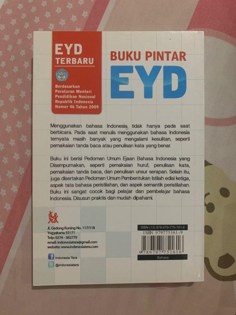 Buku pedoman EYD, Buku & Alat Tulis, Buku Pelajaran di Carousell