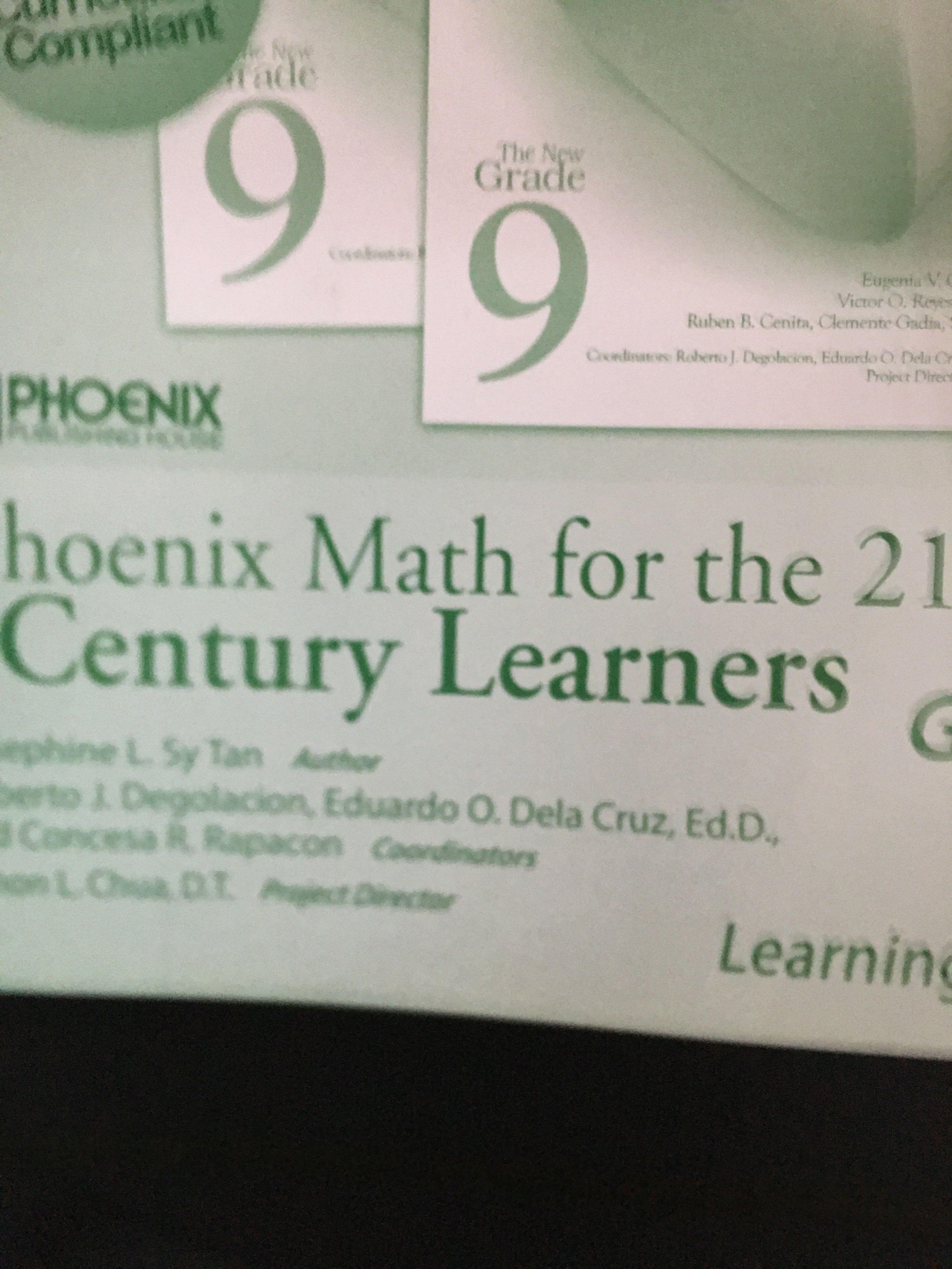 Bundle Grade 9 Math Books - Phoenix Math for the 21st Century Learners ...