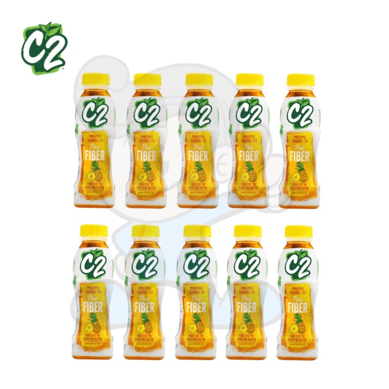 C2 Plus Fiber Pineapple (10 x 350ml), Food & Drinks, Beverages on Carousell