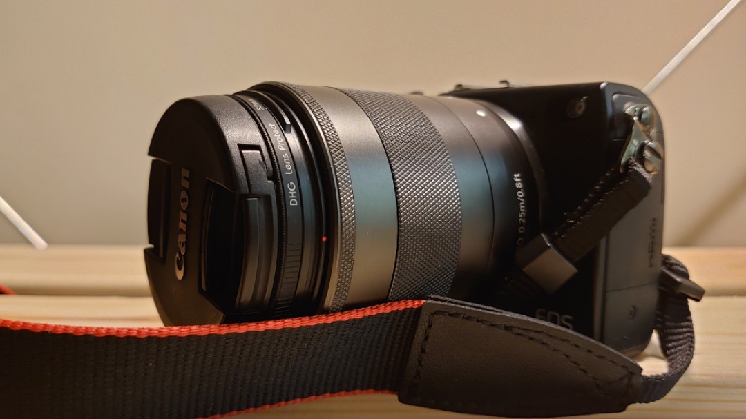 Canon M2 + Kit lens set, Photography, Cameras on Carousell