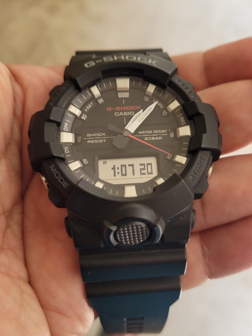 Casio G-Shock GA-800-1 ADR, Men's Fashion, Watches & Accessories ...