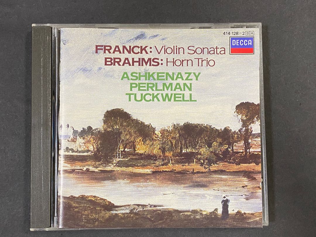 Franck Violin Sonata Brahms Horn Trio Tuckwell Perlman Ashkenazy, 興趣及遊戲, 音樂、樂器 & 配件, 音樂與媒體 - CD ...