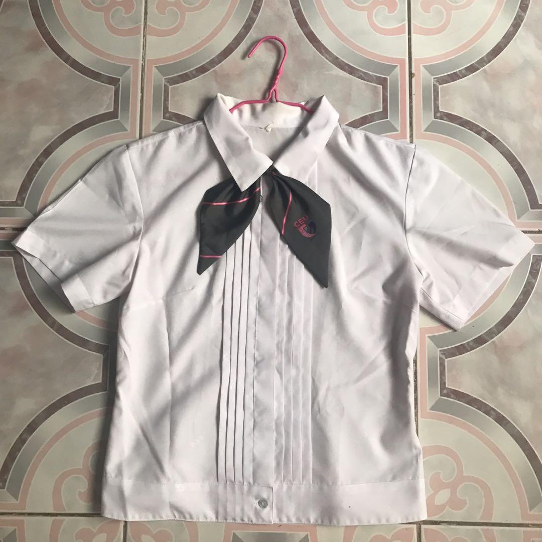 CEU Uniform, Women's Fashion, Tops, Blouses on Carousell