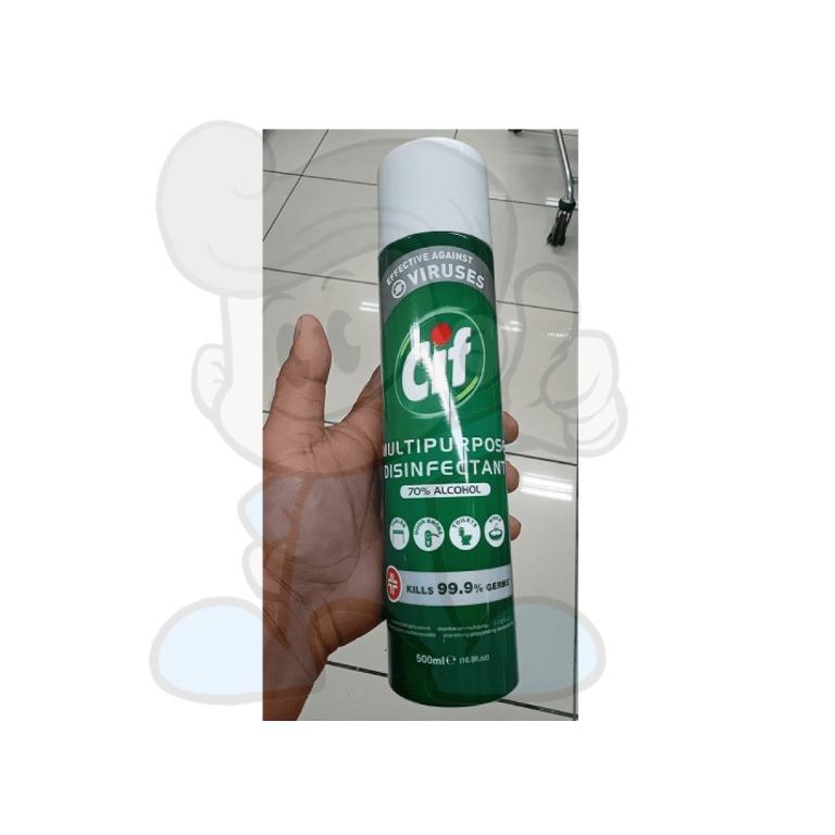 Cif Pro Multipurpose Disinfectant Spray 500ml, Furniture & Home Living ...