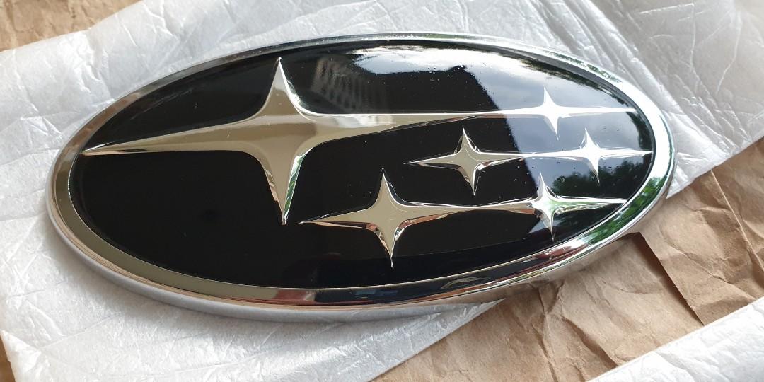 Classic Gloss Black Subaru Emblems, Car Accessories, Accessories on ...