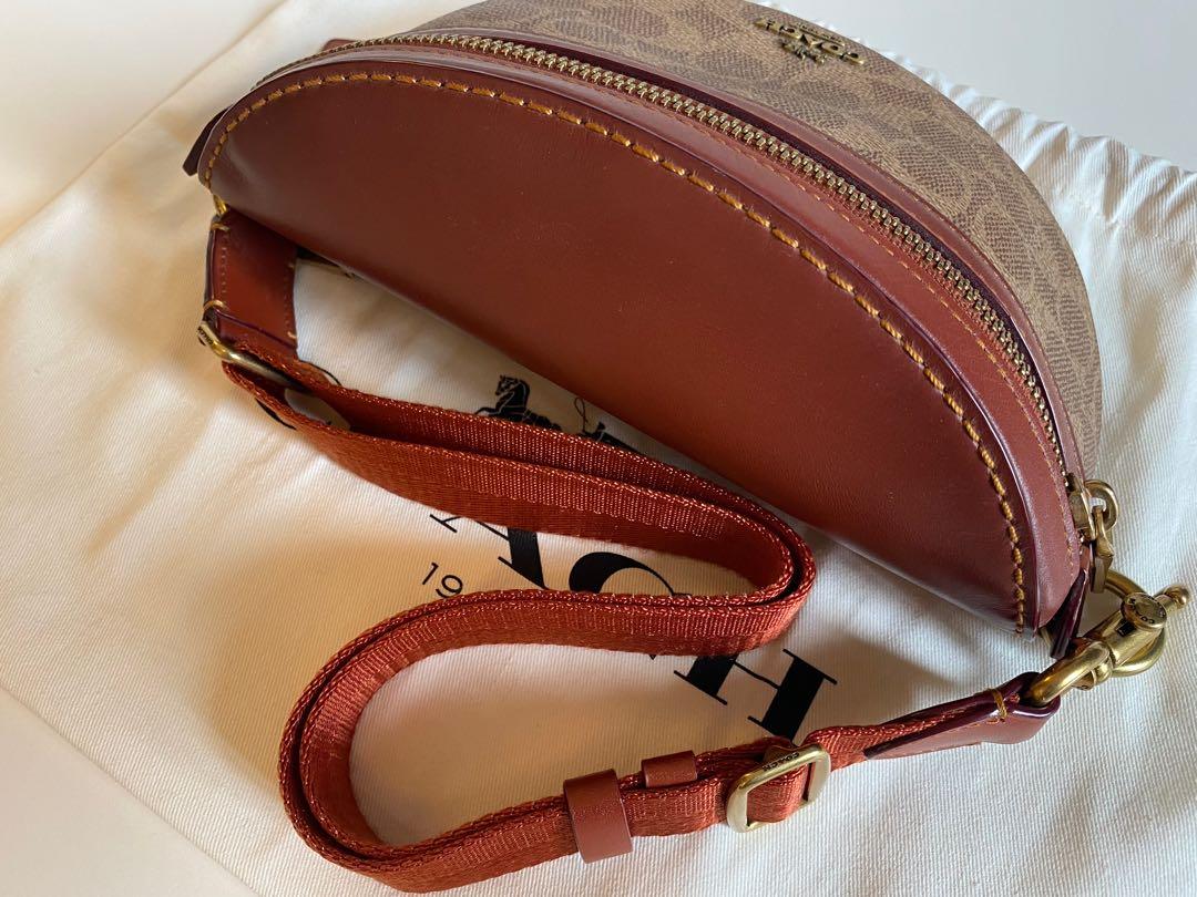 Coach Belt Bag in Signature Canvas, Luxury, Bags & Wallets on Carousell