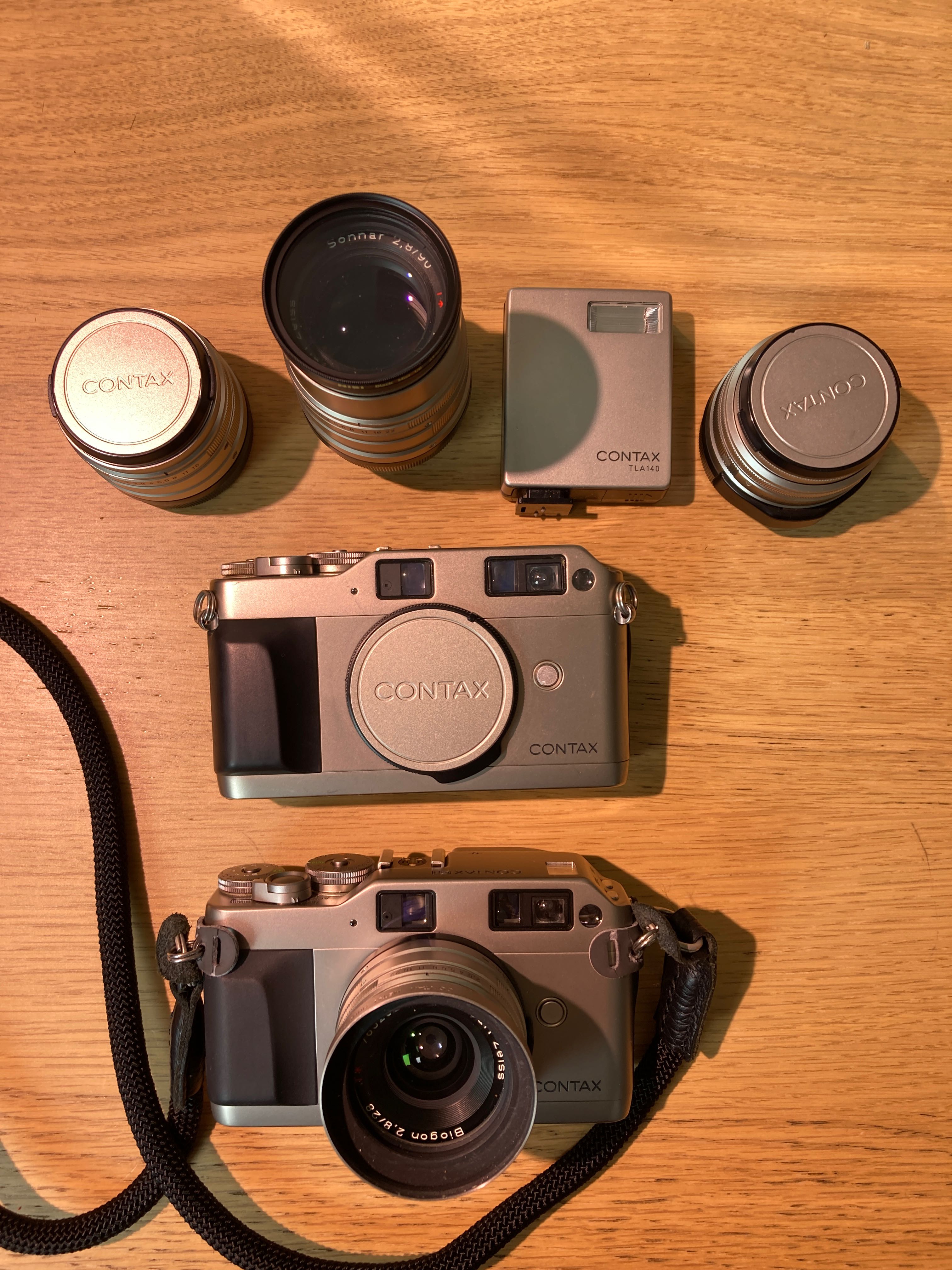 Contax G1 set g28 g35 g45 g90, 攝影器材, 相機 - Carousell