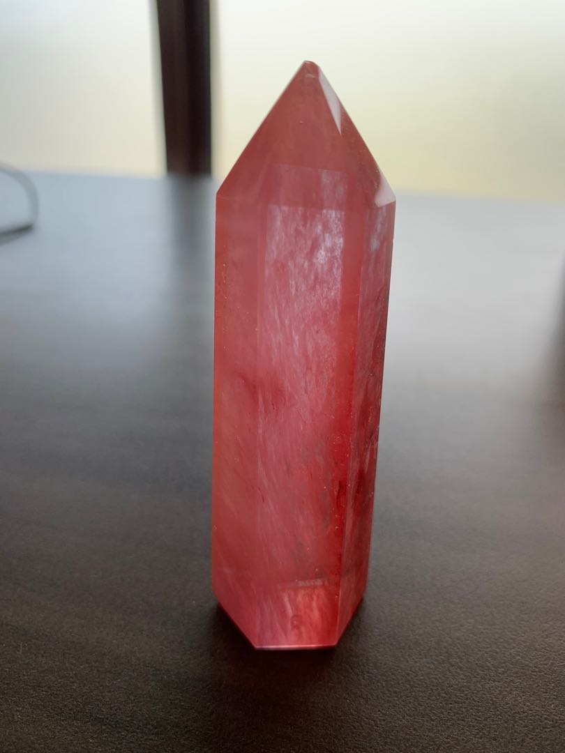 (Crystal) Red smelting quartz tower, Women's Fashion, Jewelry ...