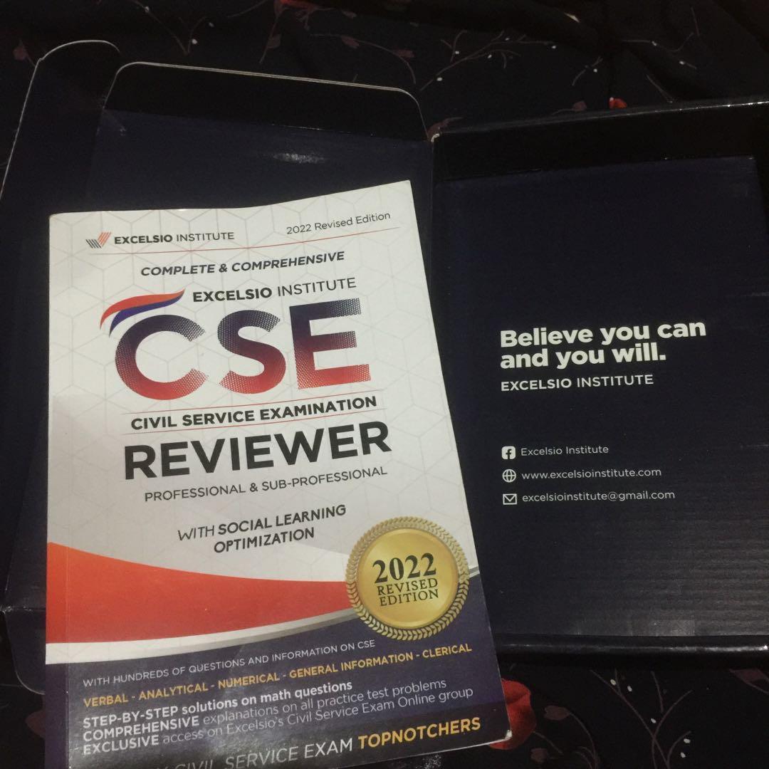 CSC REVIEWER 2022 REVISED EDITION, Hobbies & Toys, Books & Magazines ...