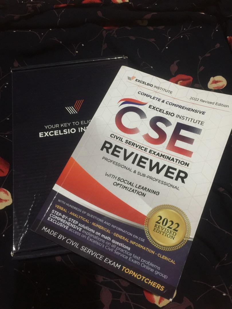 CSC REVIEWER 2022 REVISED EDITION, Hobbies & Toys, Books & Magazines ...
