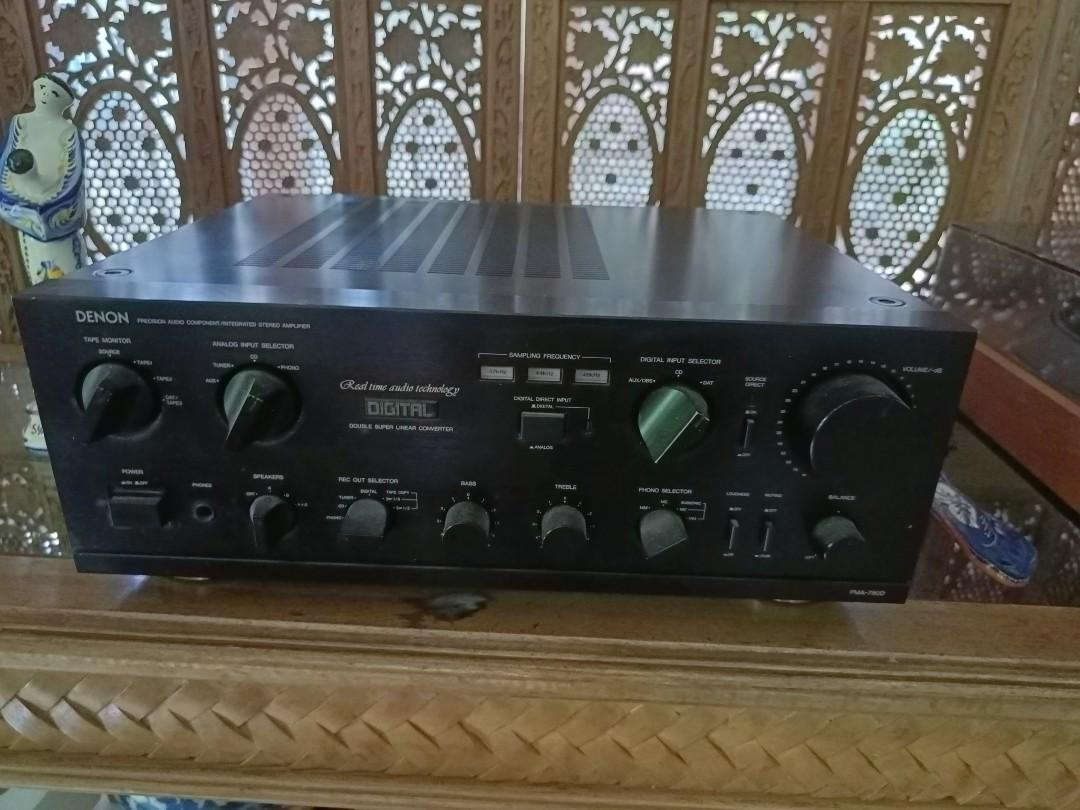 Denon Turntable and Amplifier, Audio, Other Audio Equipment on Carousell