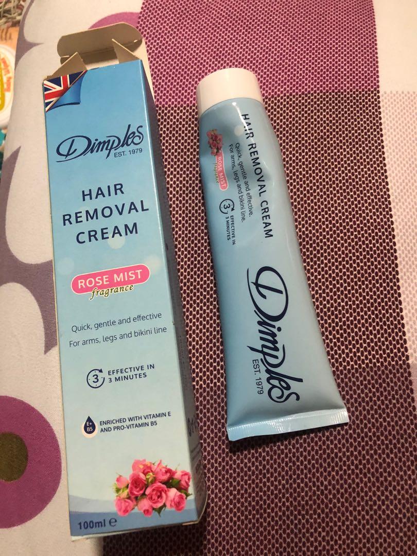 Dimples hair removal cream, Beauty & Personal Care, Hair on Carousell