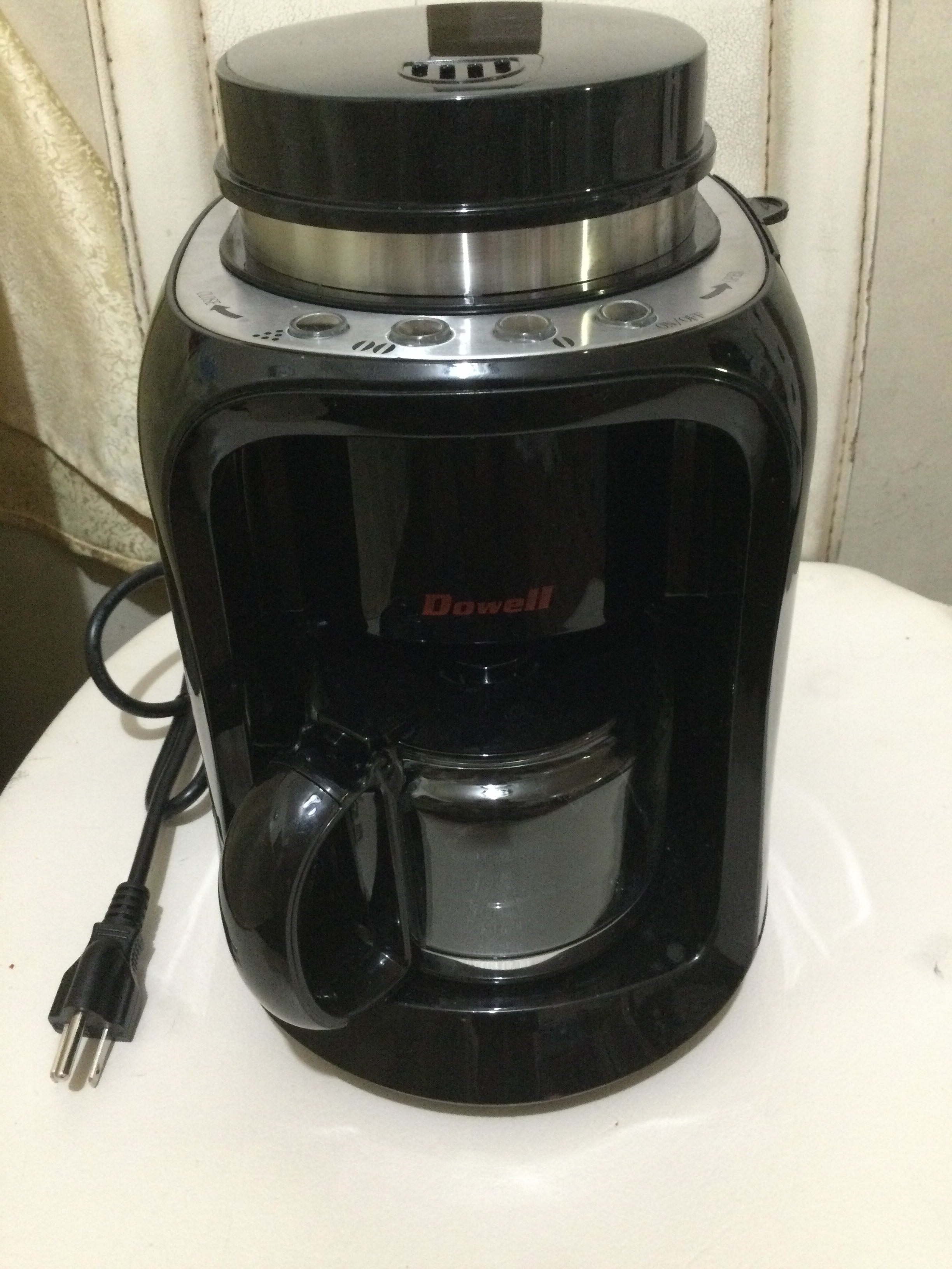 Dowell 2 in 1 Grind and Brew Coffee Maker, TV & Home Appliances ...