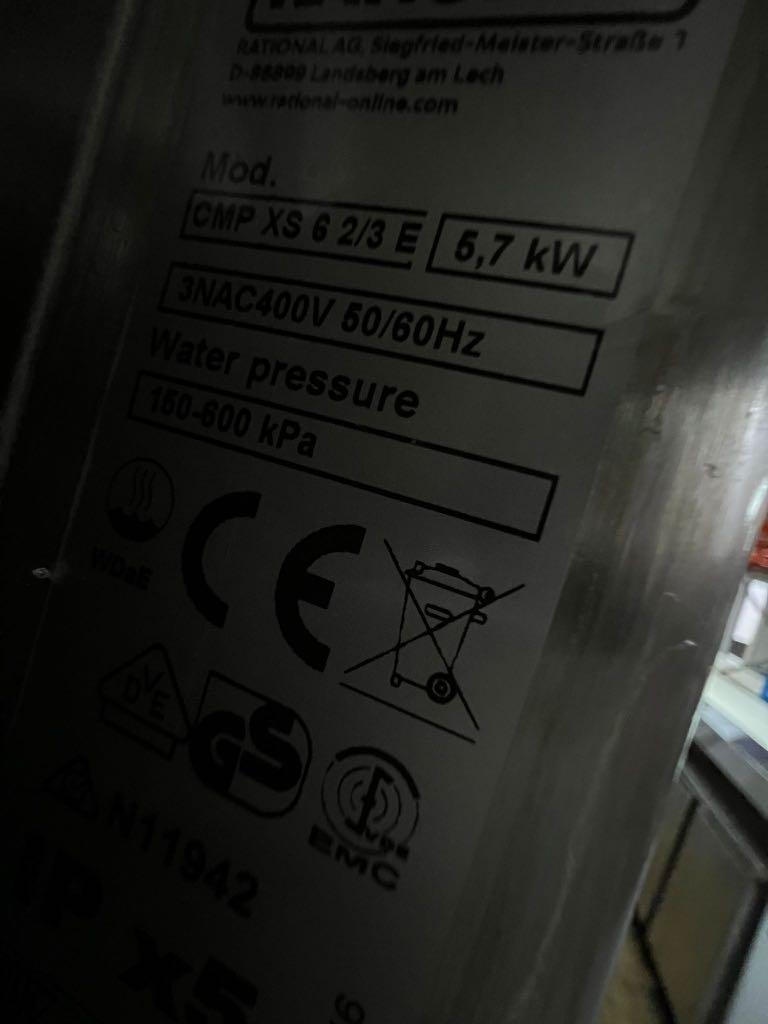 (Excellent condition like new!) Rational Mini Combi Oven CMP XS 6 2/3 E ...