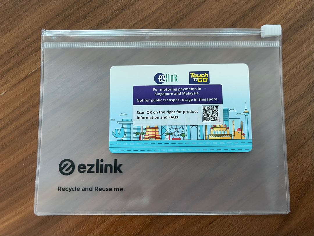 Ez Link & Touch n Go Motoring Card, Car Accessories, Accessories on ...