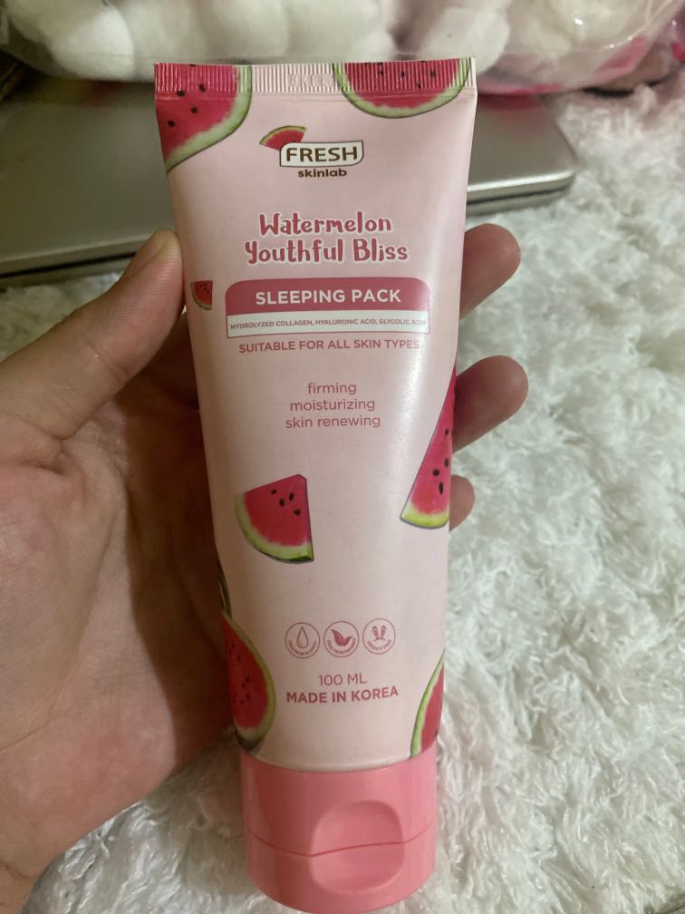 Fresh SkinLab Watermelon Youthful Bliss SLEEPING PACK, Beauty ...