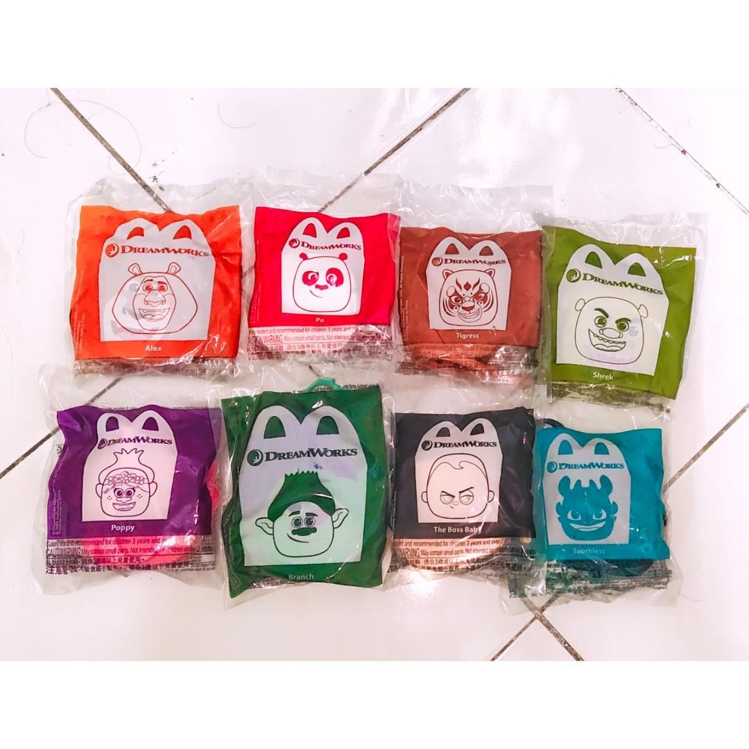 [Full Sets] McDonalds Toys Mcd DreamWorks 2022, Hobbies & Toys, Toys ...