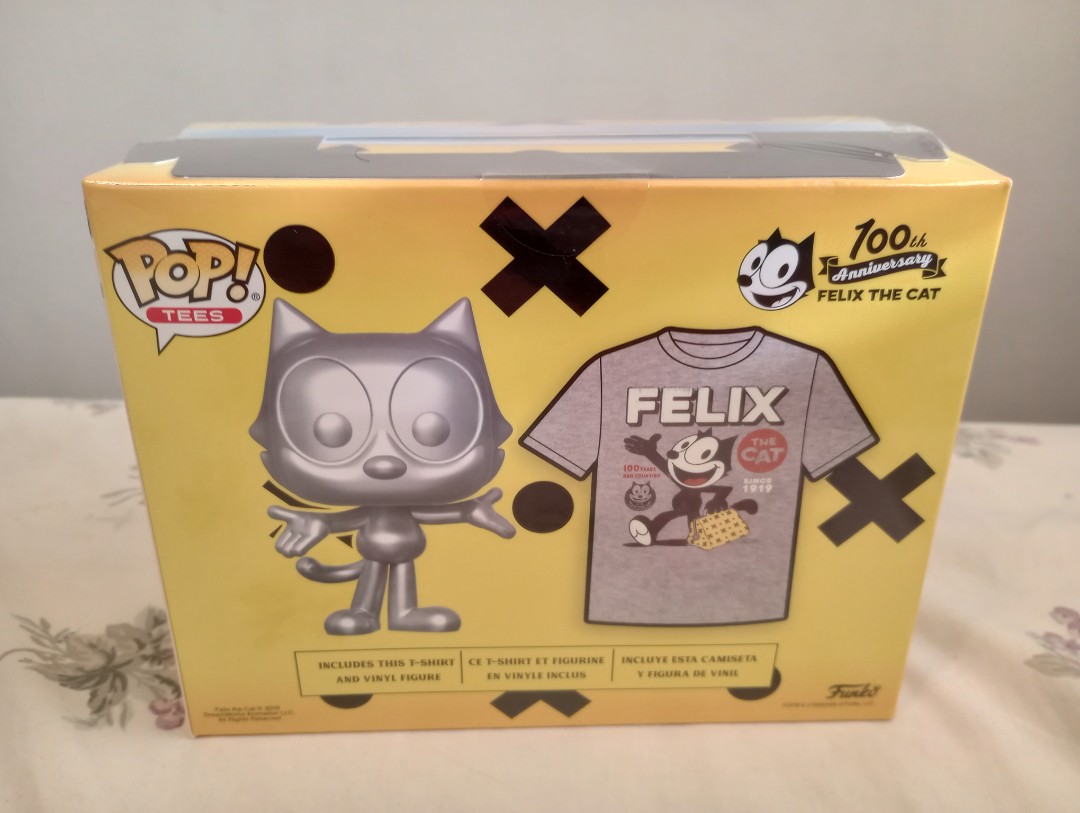 Funko POP Felix the Cat 100th Anniversary Target Exclusive with POP Tee ...
