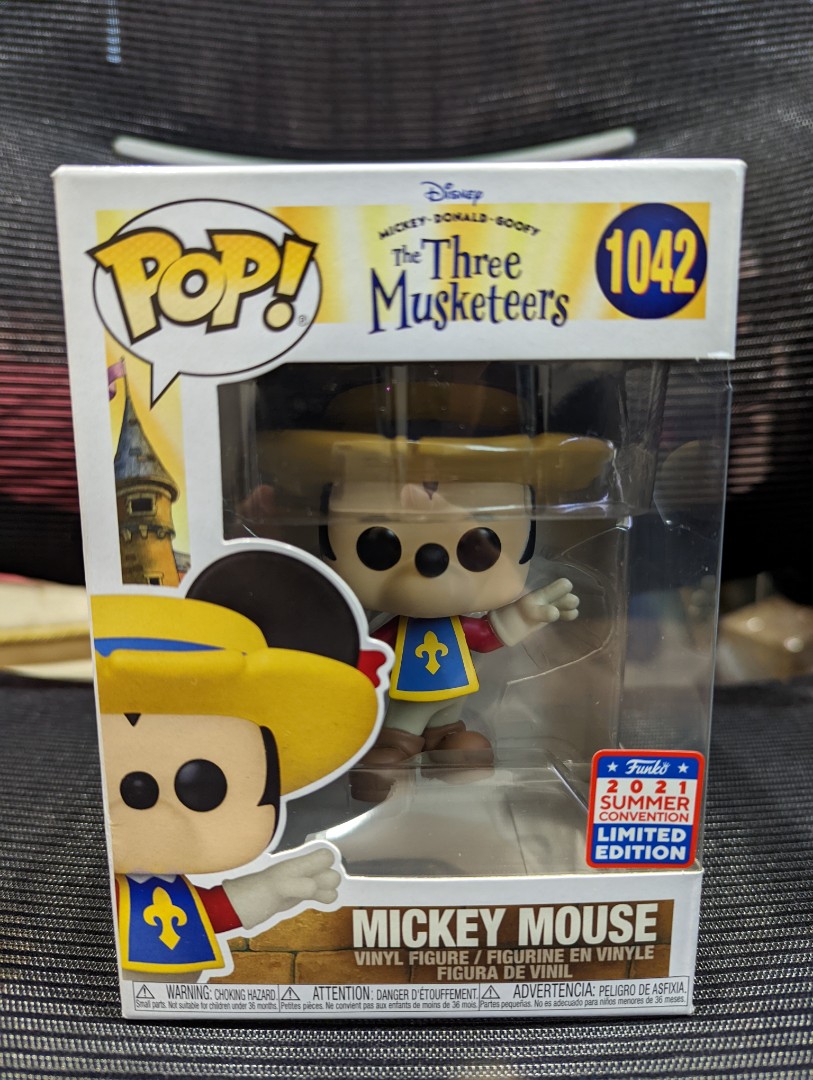 Funko Pop Mickey Mouse Musketeers, Hobbies & Toys, Toys & Games on ...