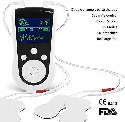 [G3] OSITO (AST-2012B) Rechargeable TENS Unit Machine, Electronic Muscle Stimulator for Pain ...