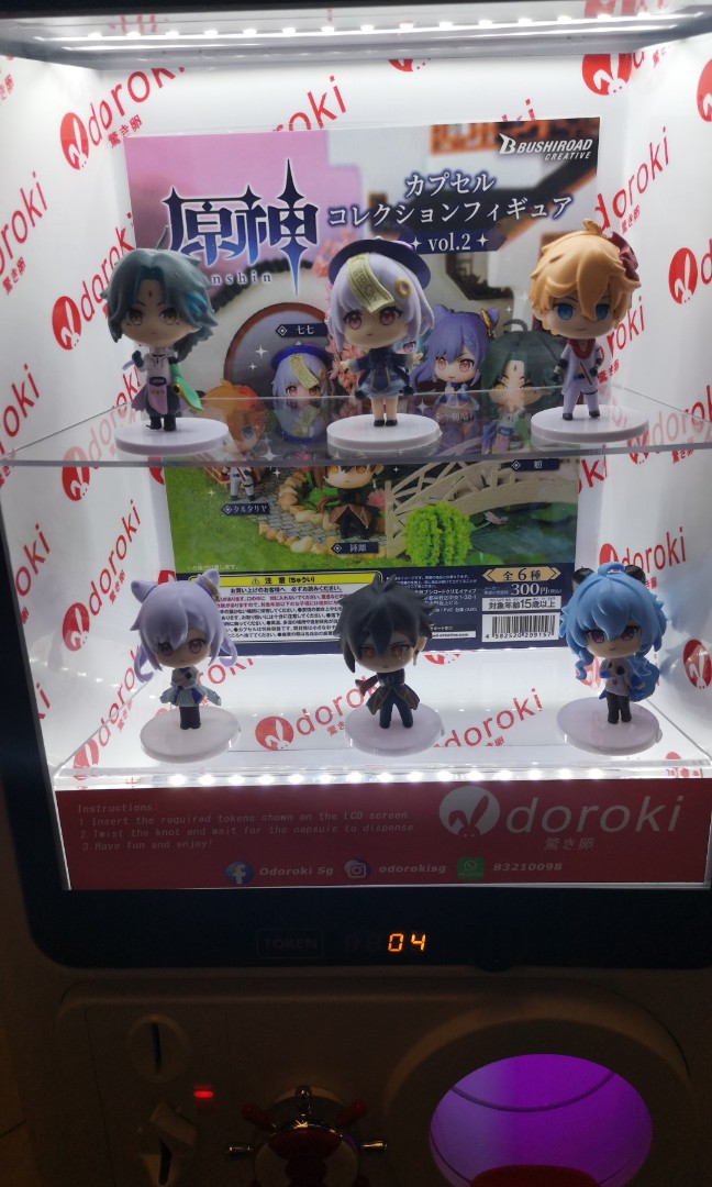 GENSHIN IMPACT GACHAPON MINI STANDEES, Hobbies & Toys, Memorabilia ...