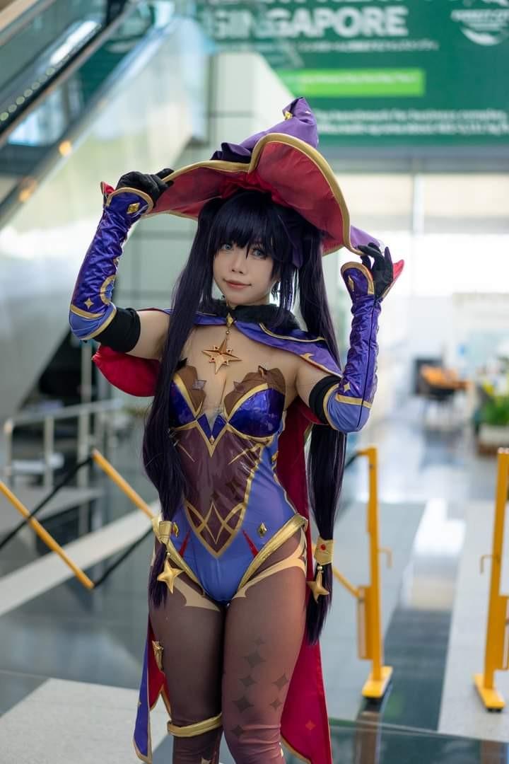 Genshin Impact Mona Cosplay, Hobbies & Toys, Stationery & Craft, Occasions & Party Supplies on ...