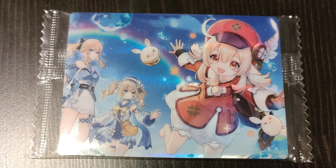 Genshin Impact Wafer Cards Klee, Hobbies & Toys, Memorabilia ...