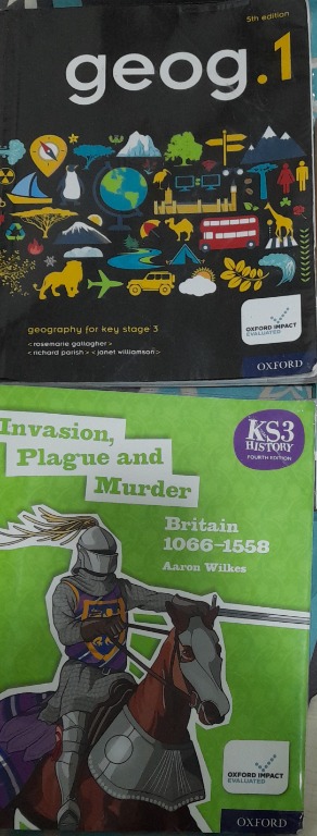 Geography and history year 7 igcse books, Hobbies & Toys, Books ...
