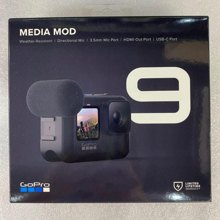 GoPro Media Mod for GoPro HERO11 / HERO10 / HERO9 (Hero 11 / Hero 10 ...