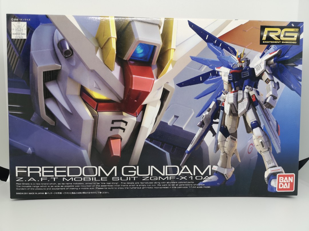 Gundam RG model kits, Hobbies & Toys, Toys & Games on Carousell