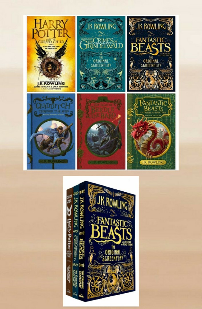 Harry Potter and Fantastic Beast Books, Buku & Alat Tulis, Buku di ...