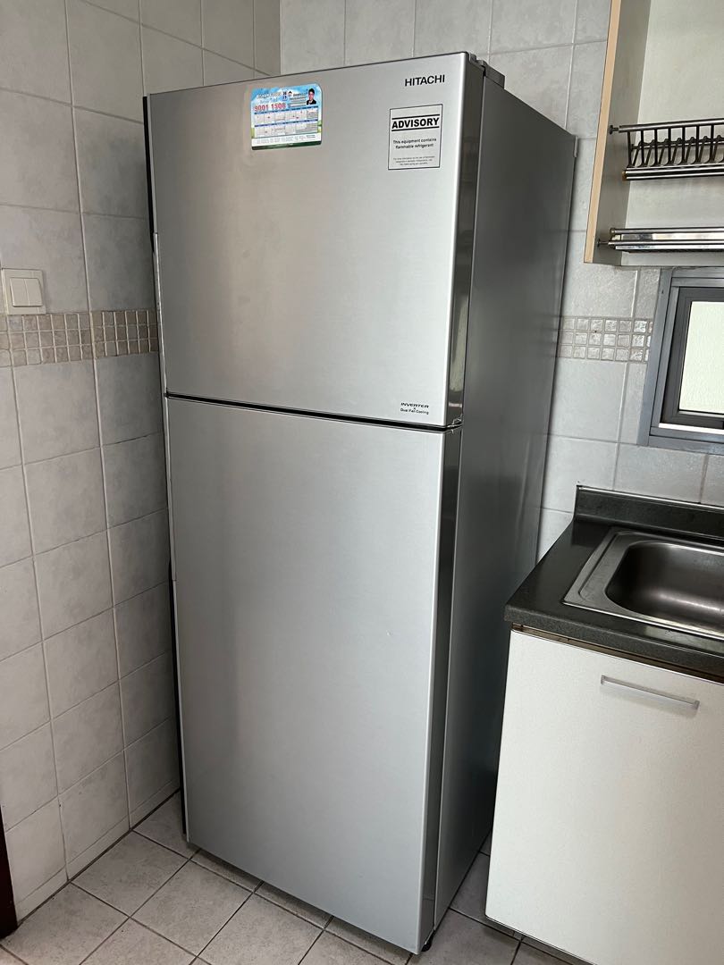 Hitachi Fridge (model r-v480p3ms) FOC / Bless, TV & Home Appliances ...