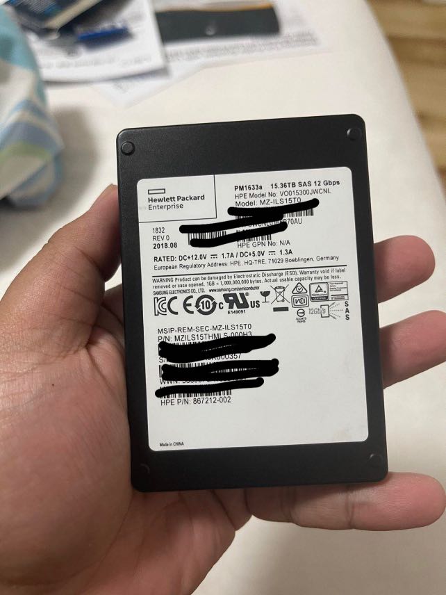 HPE 15TB SSD SAS, Computers & Tech, Parts & Accessories, Computer Parts ...
