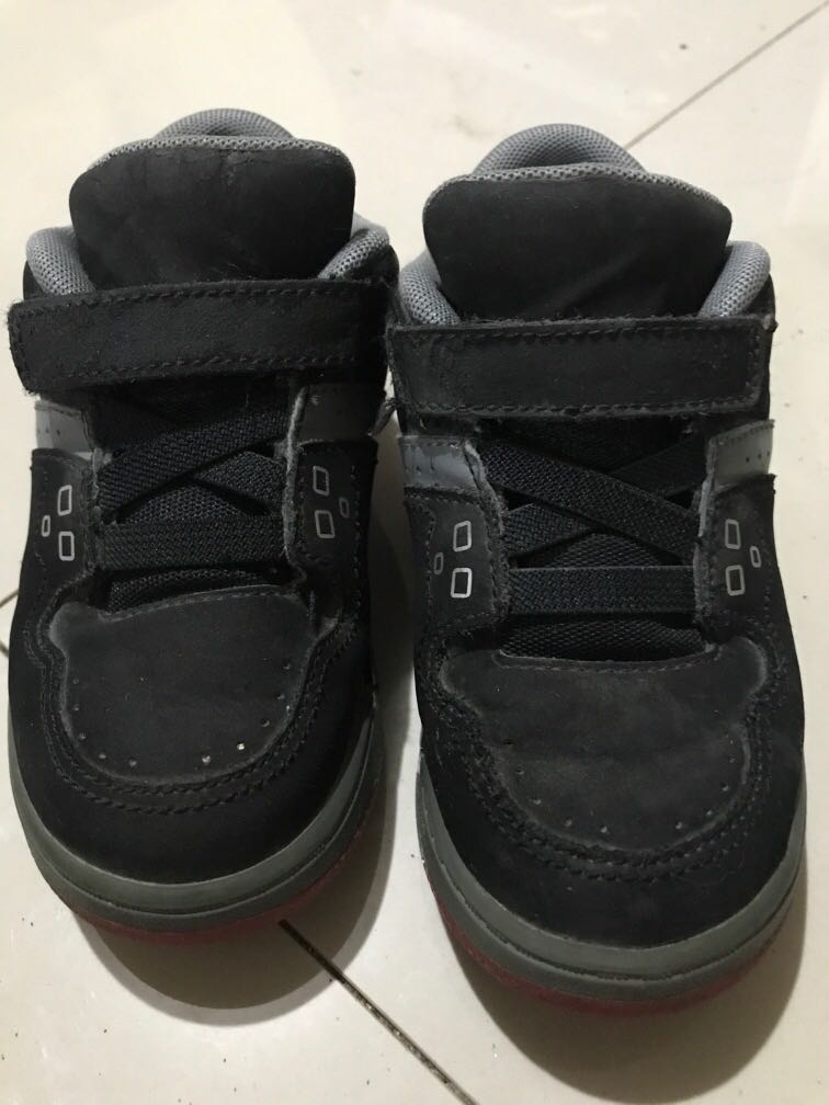 JORDAN LITTLE KIDS AIR JORDAN FLIGHT 23 BP (BLACK / GYM RED / COOL GRAY ...