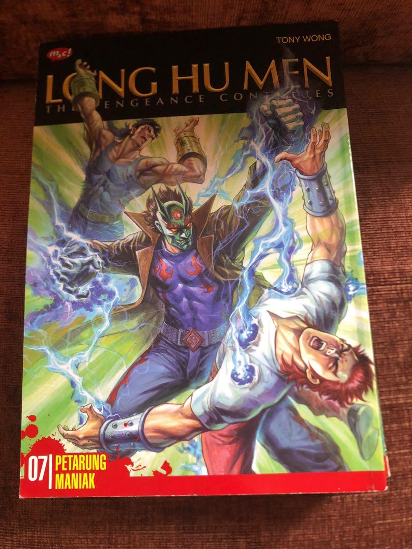 komik long hu men, Buku & Alat Tulis, Komik dan Manga di Carousell