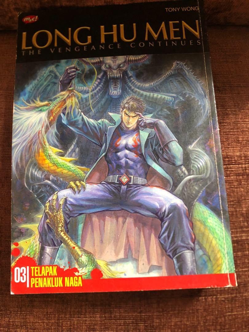komik long hu men, Buku & Alat Tulis, Komik dan Manga di Carousell