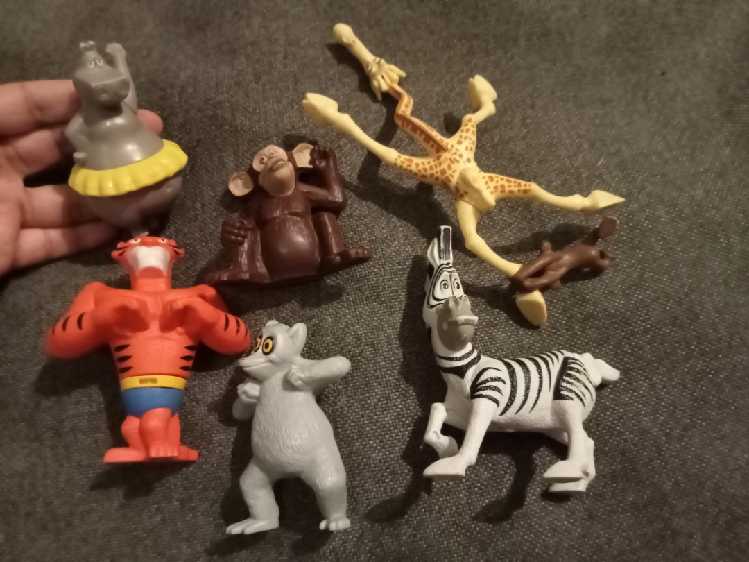 Madagascar Movie Action Figures, Hobbies & Toys, Toys & Games on Carousell